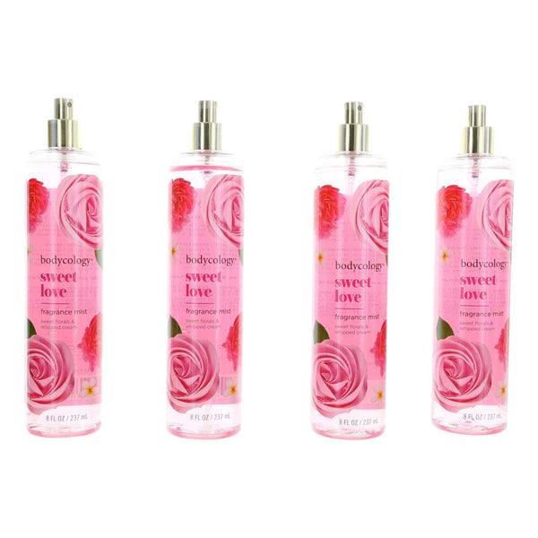Sweet Love by Bodycology, 4 Pack 8 oz Fragrance Mist for Women | OleBella