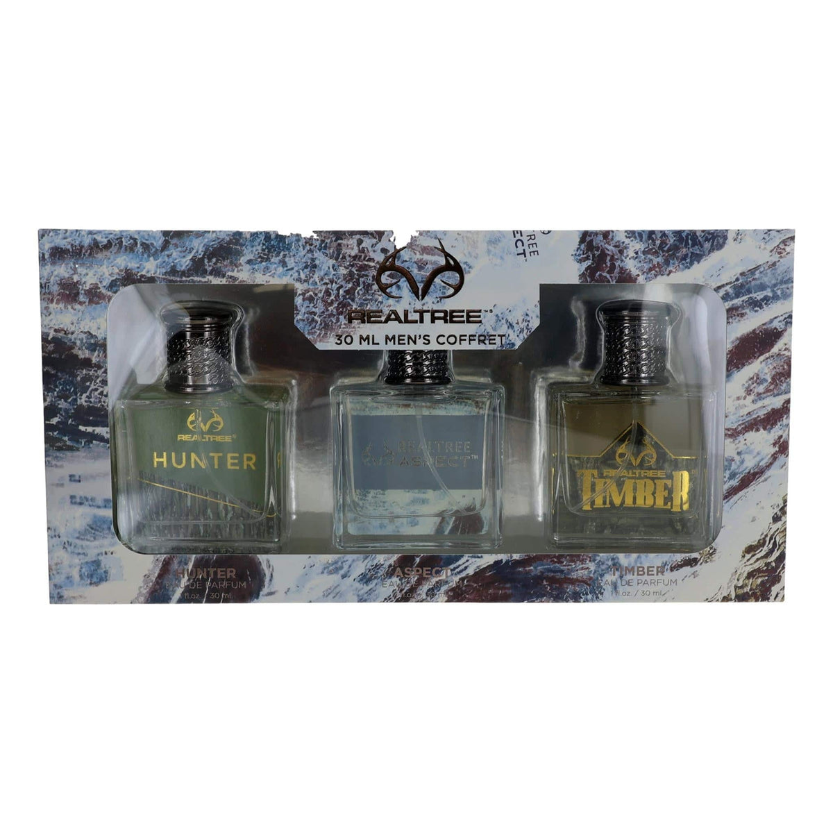 Realtree by Realtree, 3 Piece Coffret Gift Set for Men – OleBella