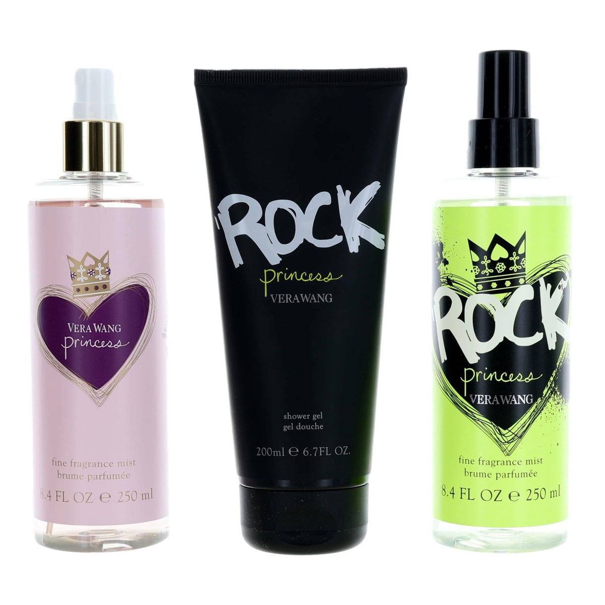 Vera Wang Rock Princess by Vera Wang, 3 Piece Gift Set for Women – OleBella