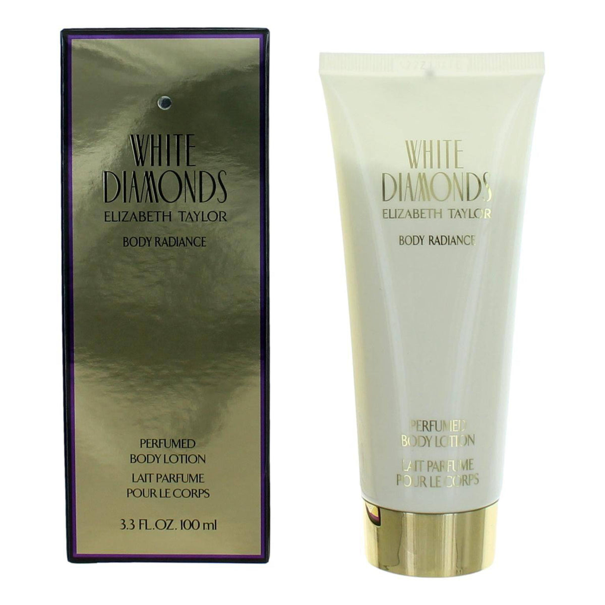 White Diamonds by Elizabeth Taylor, 3.3 oz Perfumed Body Lotion women ...
